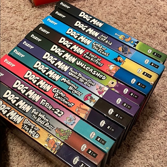 Other | Dog Man Book Series By Pilkey | Poshmark